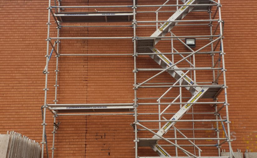 Stairway Scaffold - Aluminium Scaffolds - Buy or Hire Stairway Scaffolding